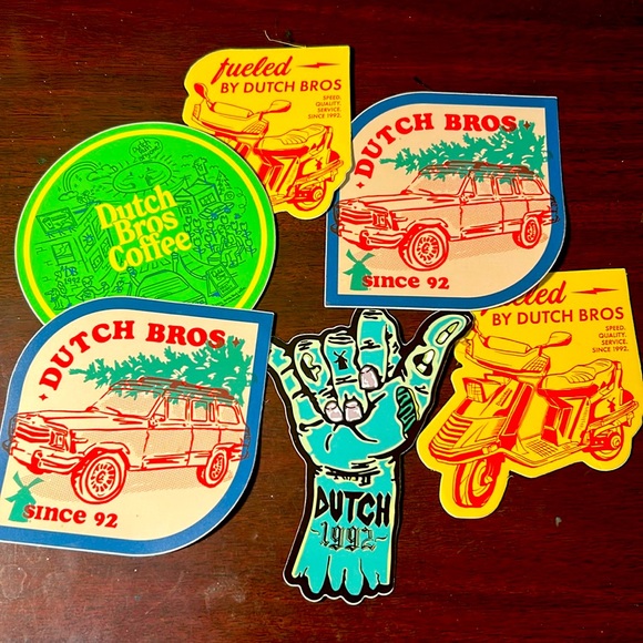 Dutch Bros | Design | Dutch Bros Stickers | Poshmark